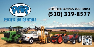 Rent the Brands You Trust, Pacific Ag Rentals, Salinas, CA